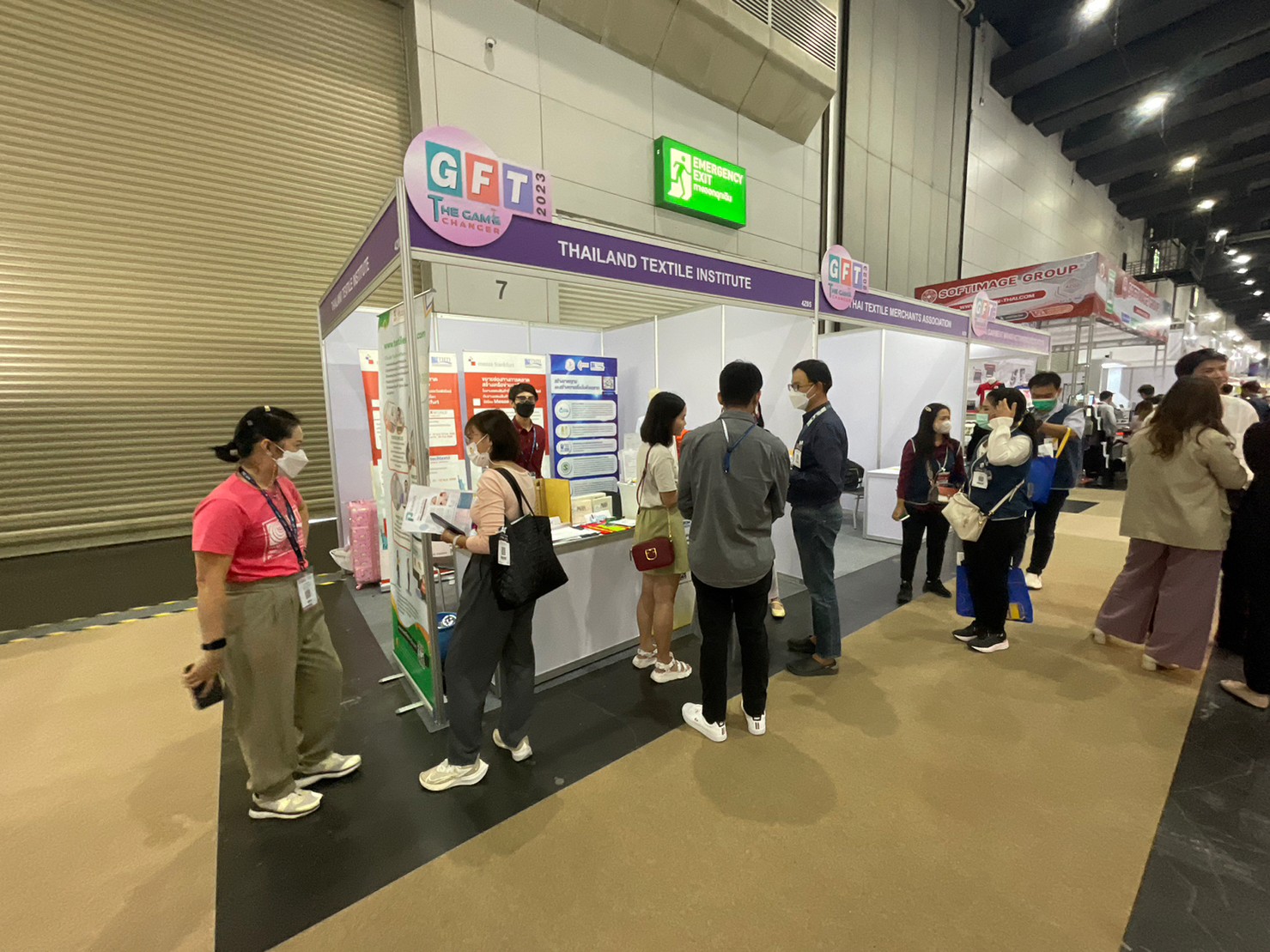 สถาบันฯสิ่งทอร่วมจัดนิทรรศการในงาน GFT 2023