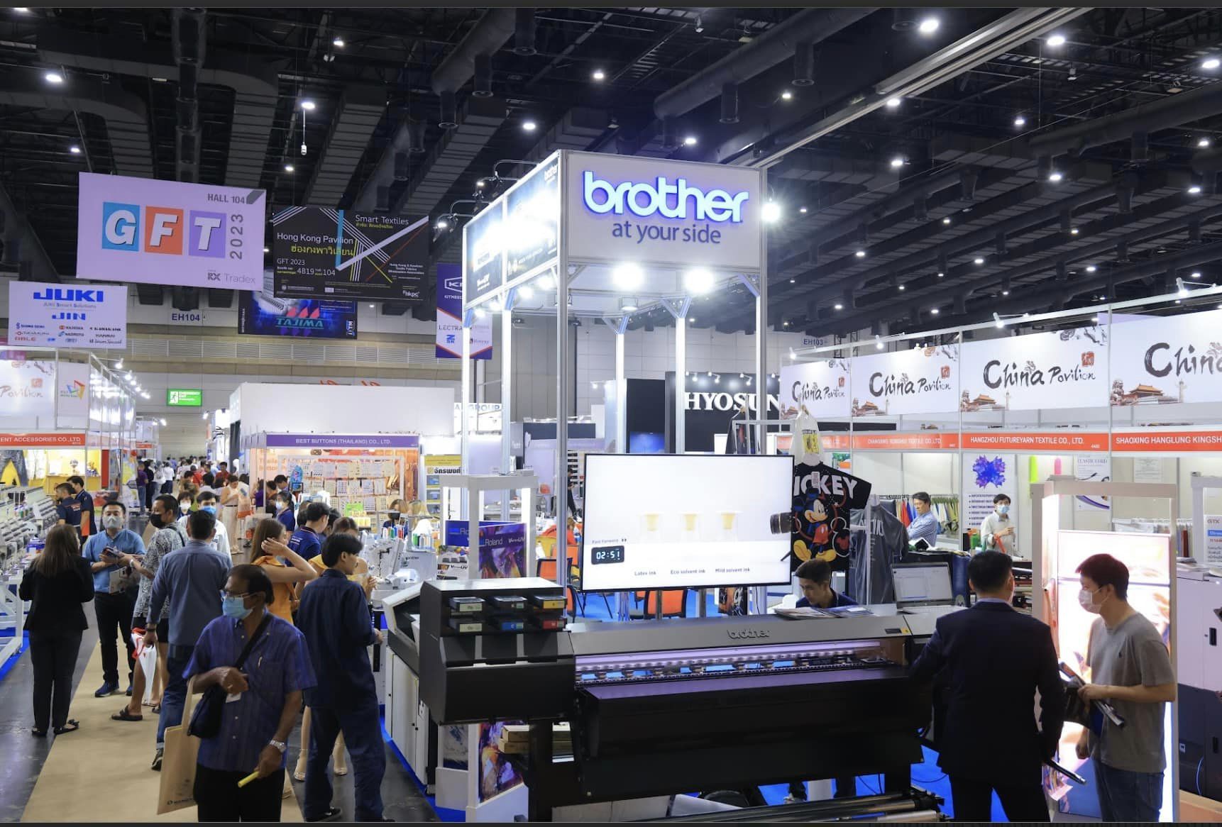 สถาบันฯสิ่งทอร่วมจัดนิทรรศการในงาน GFT 2023