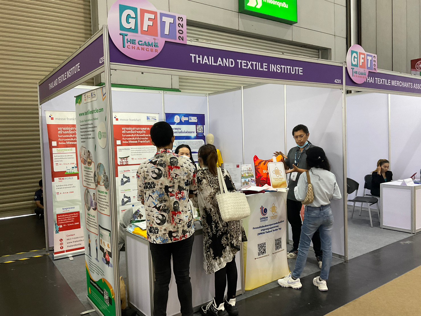 สถาบันฯสิ่งทอร่วมจัดนิทรรศการในงาน GFT 2023