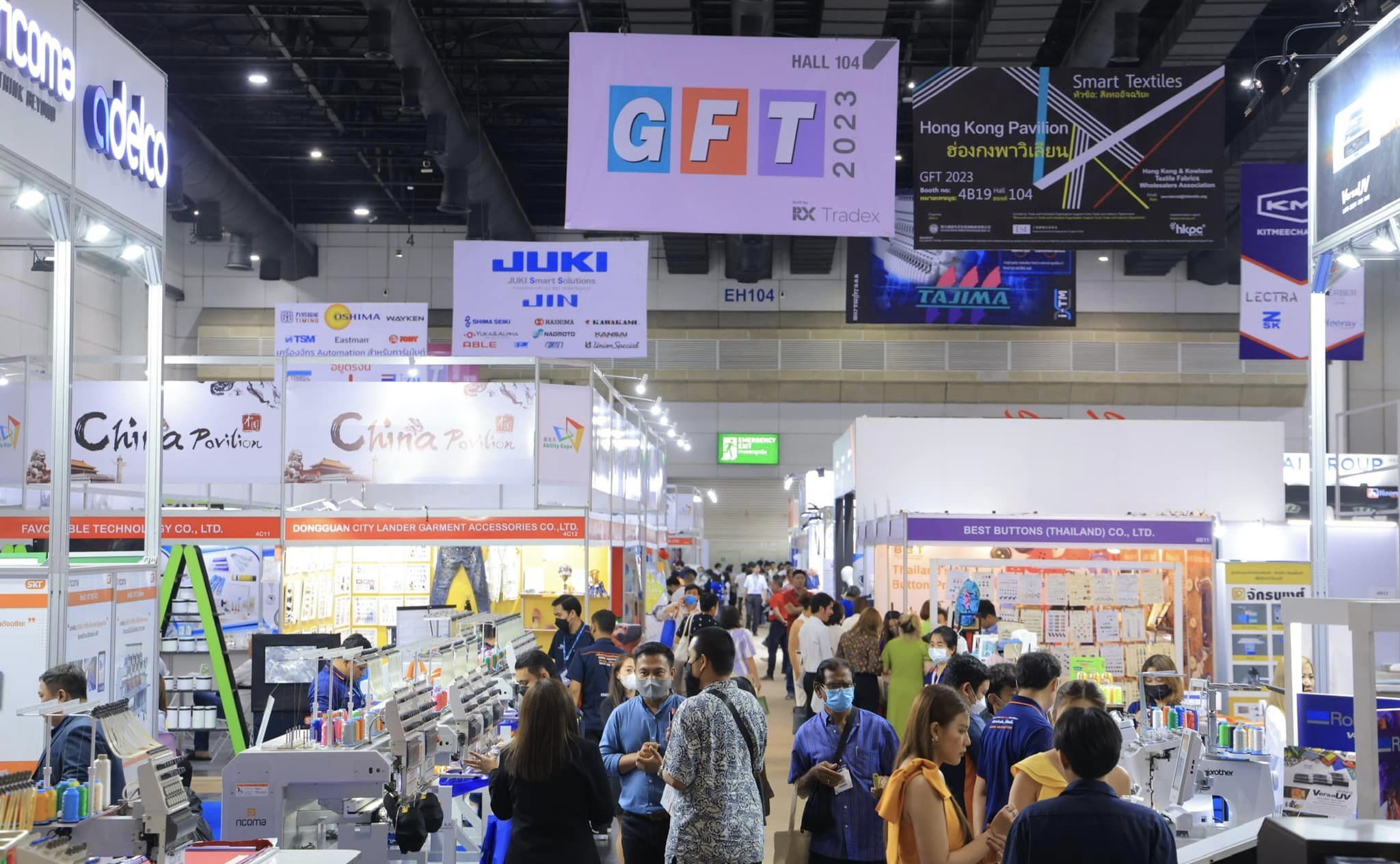 สถาบันฯสิ่งทอร่วมจัดนิทรรศการในงาน GFT 2023