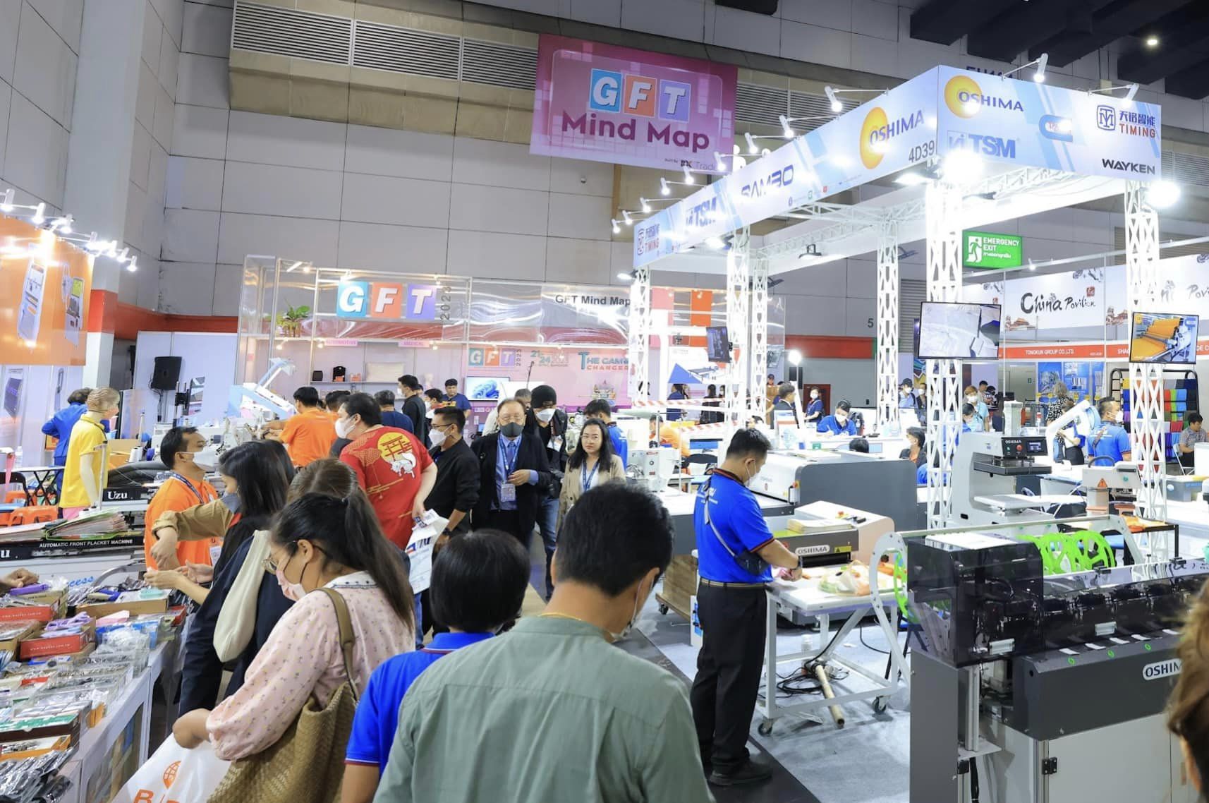 สถาบันฯสิ่งทอร่วมจัดนิทรรศการในงาน GFT 2023