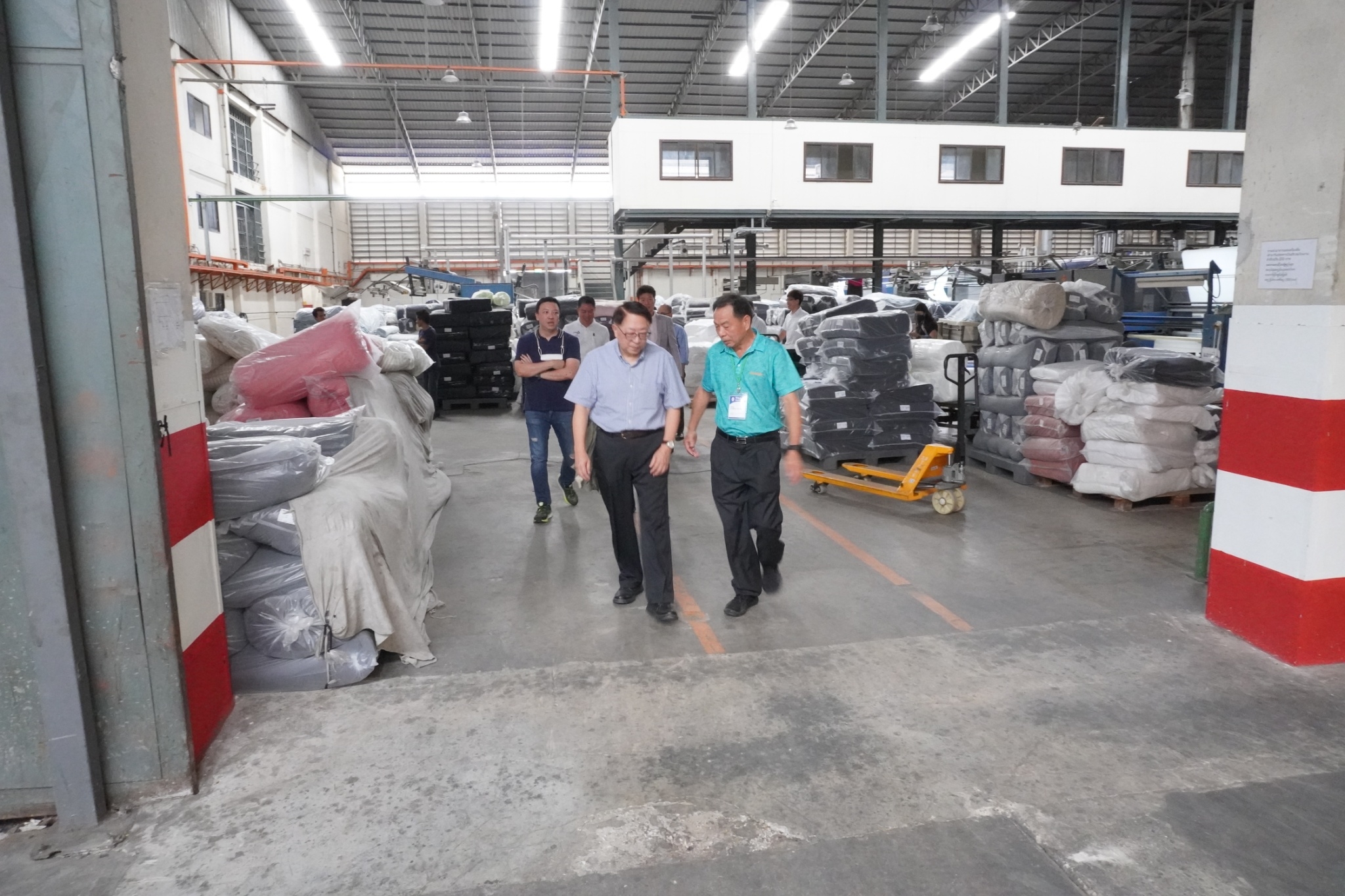 สหพันธ์ฯสิ่งทอ ร่วมกับ สถาบันฯสิ่งทอ และ LVW Group นำคณะผู้ประกอบการสิ่งทอไทย-ไต้หวันเยี่ยมชม ...