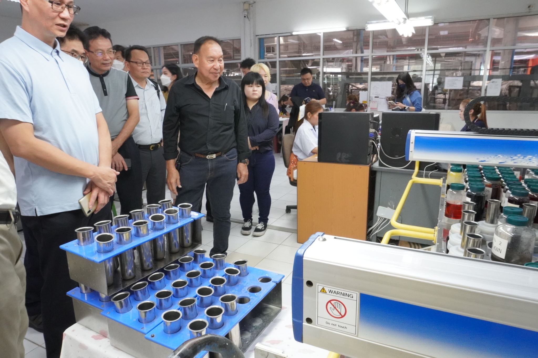 สหพันธ์ฯสิ่งทอ ร่วมกับ สถาบันฯสิ่งทอ และ LVW Group นำคณะผู้ประกอบการสิ่งทอไทย-ไต้หวันเยี่ยมชม ...