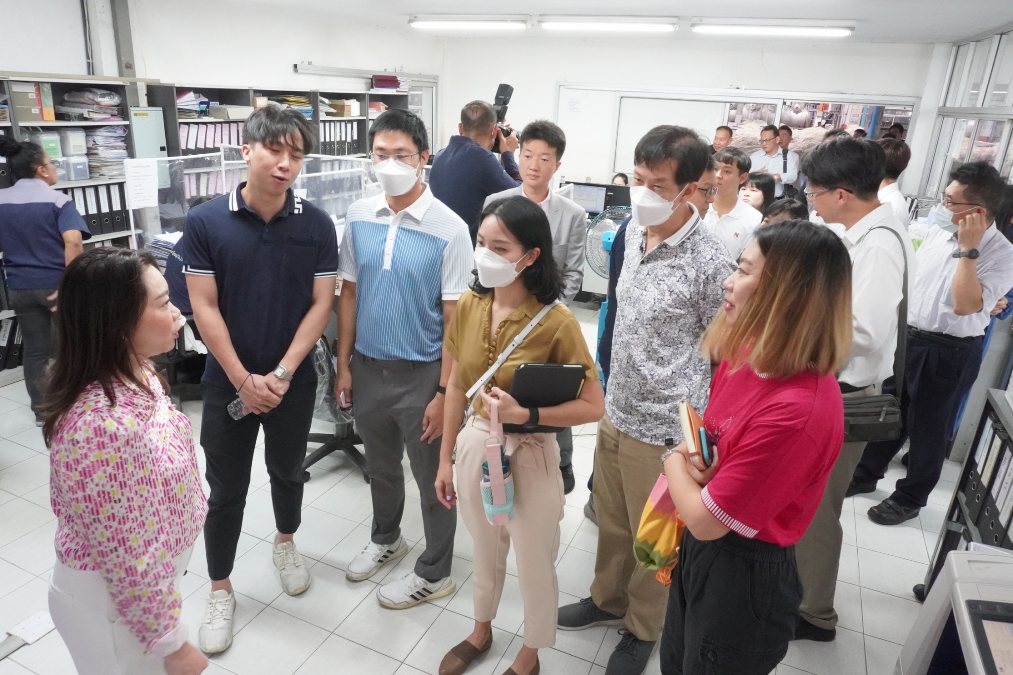 สหพันธ์ฯสิ่งทอ ร่วมกับ สถาบันฯสิ่งทอ และ LVW Group นำคณะผู้ประกอบการสิ่งทอไทย-ไต้หวันเยี่ยมชม ...